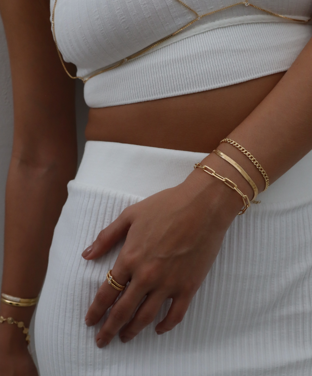 ELIZA CHAIN BRACELET – Viviana D'Ontañón